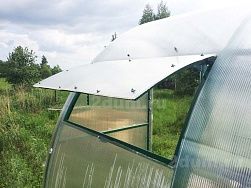 Форточки в теплицу из поликарбоната в Москве, купить форточку для ...
